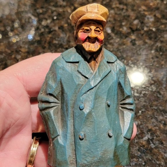 Syroco Figurines | Toys | 4 Handpainted Vintage Syroco Wood Look Resin ...